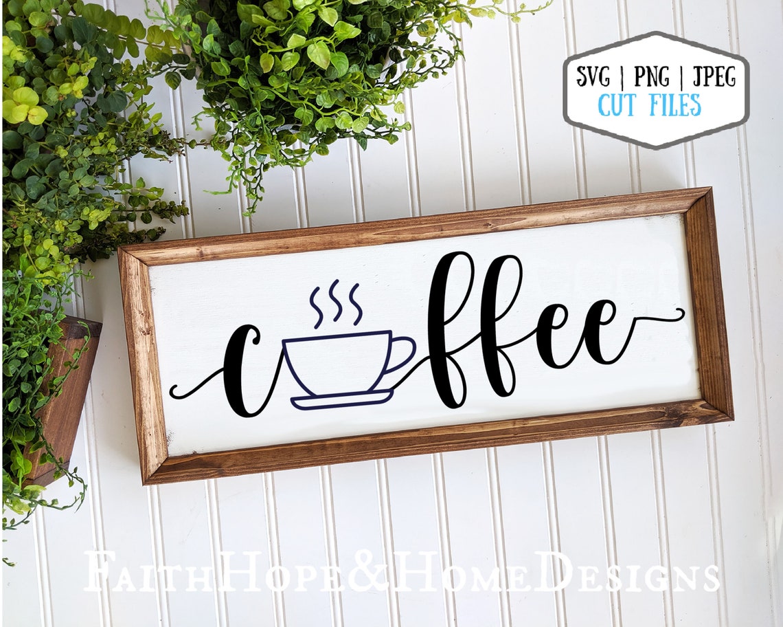 Coffee Bar Sign SVG, PNG, Cutting File (digital Download) - Etsy