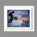 Motorcycle Dirt Bike Scripture Art Bible Verse Christian Inspirational ...