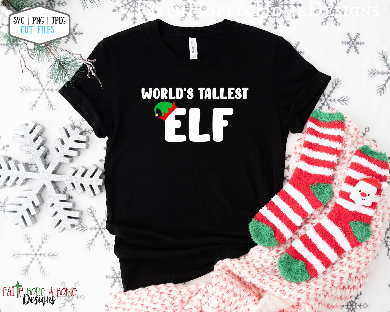 World's Tallest Elf SVG PNG File for Cutting With Cricut - Etsy