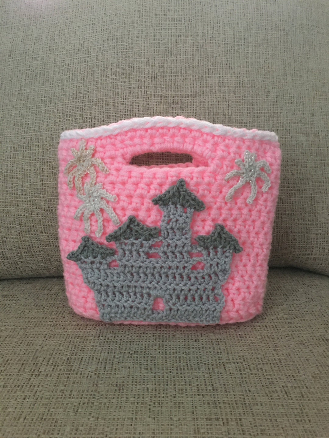 Disney Castle Purse With Fireworks. Great Gift for a Little Girl - Etsy