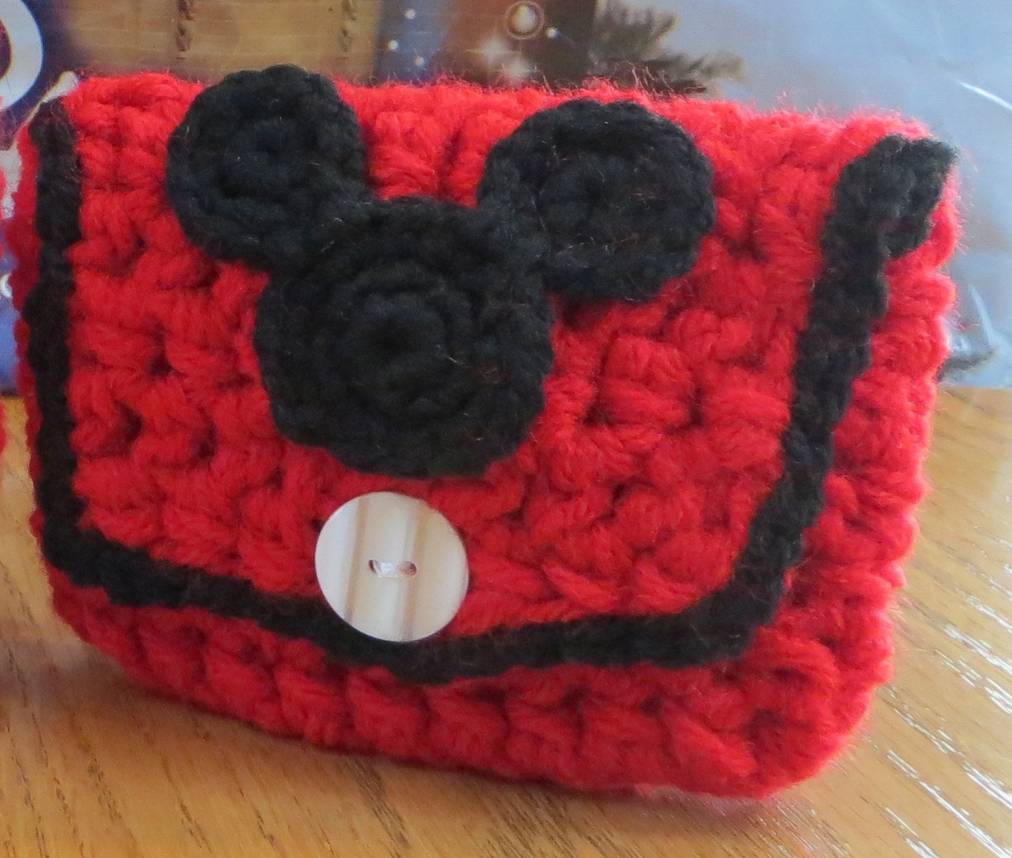 Pattern Miss Mouse Purse With a the Mouse Coin Purse. Cute - Etsy