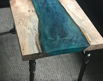 Resin coffee table | Etsy