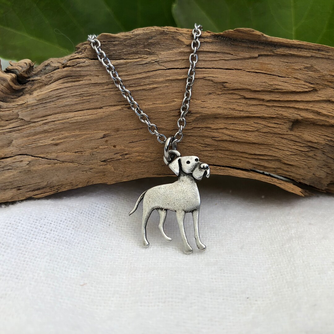Great Dane Necklace Great Dane Dog Jewelry Gift From Gentle Giant Dog ...