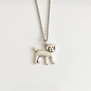 Labrador Retriever Dog Necklace - Lab Puppy Dog Breed Jewelry - Over 50 ...