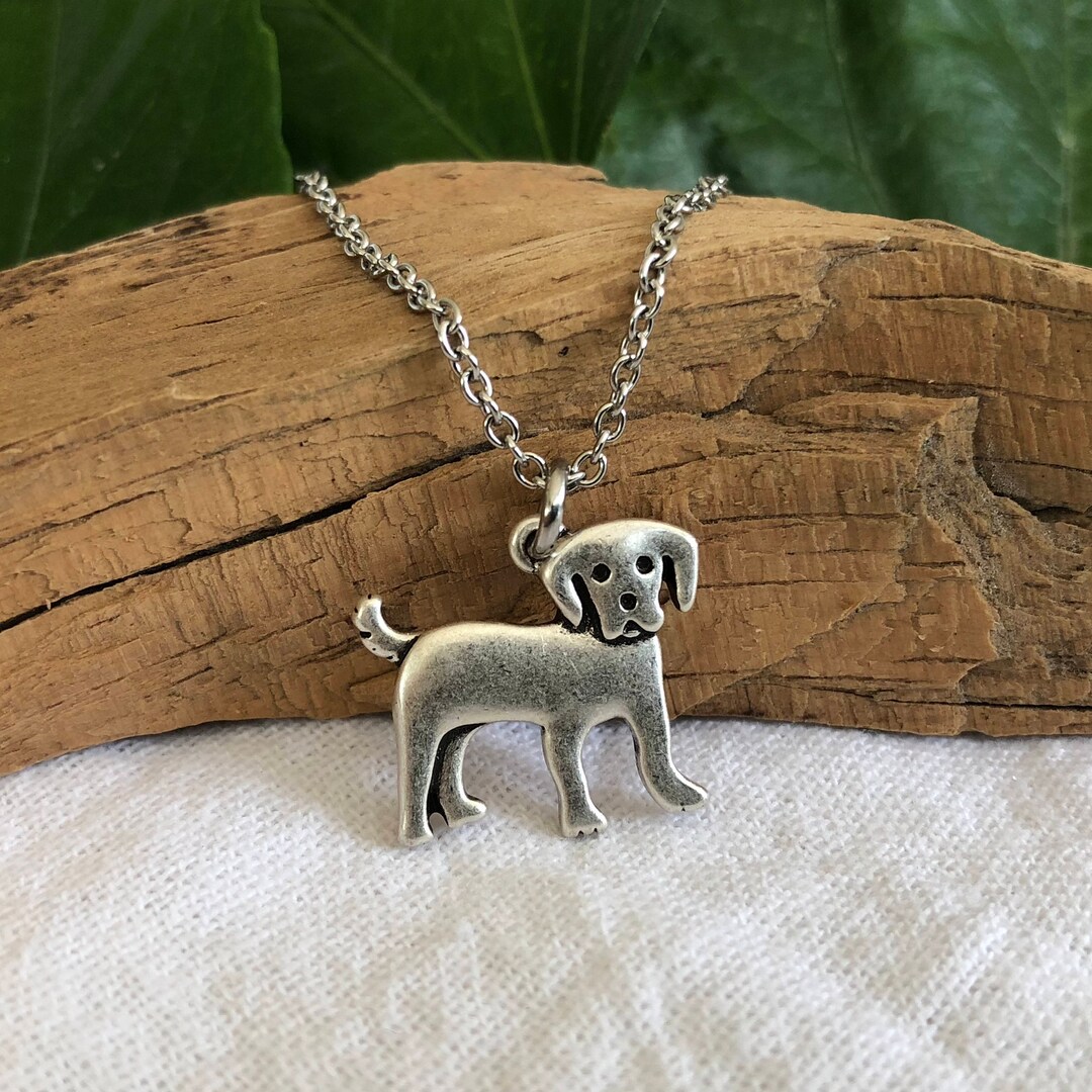 Labrador Retriever Dog Necklace - Lab Puppy Dog Breed Jewelry - Over 50 ...