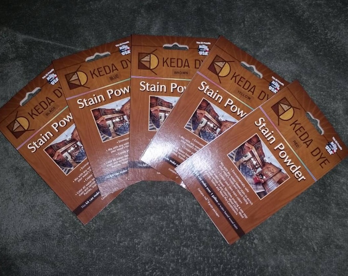 Keda Dye 5 Color Liquid Dye Kit Contains 5 Alcohol Dye Colors in One ...