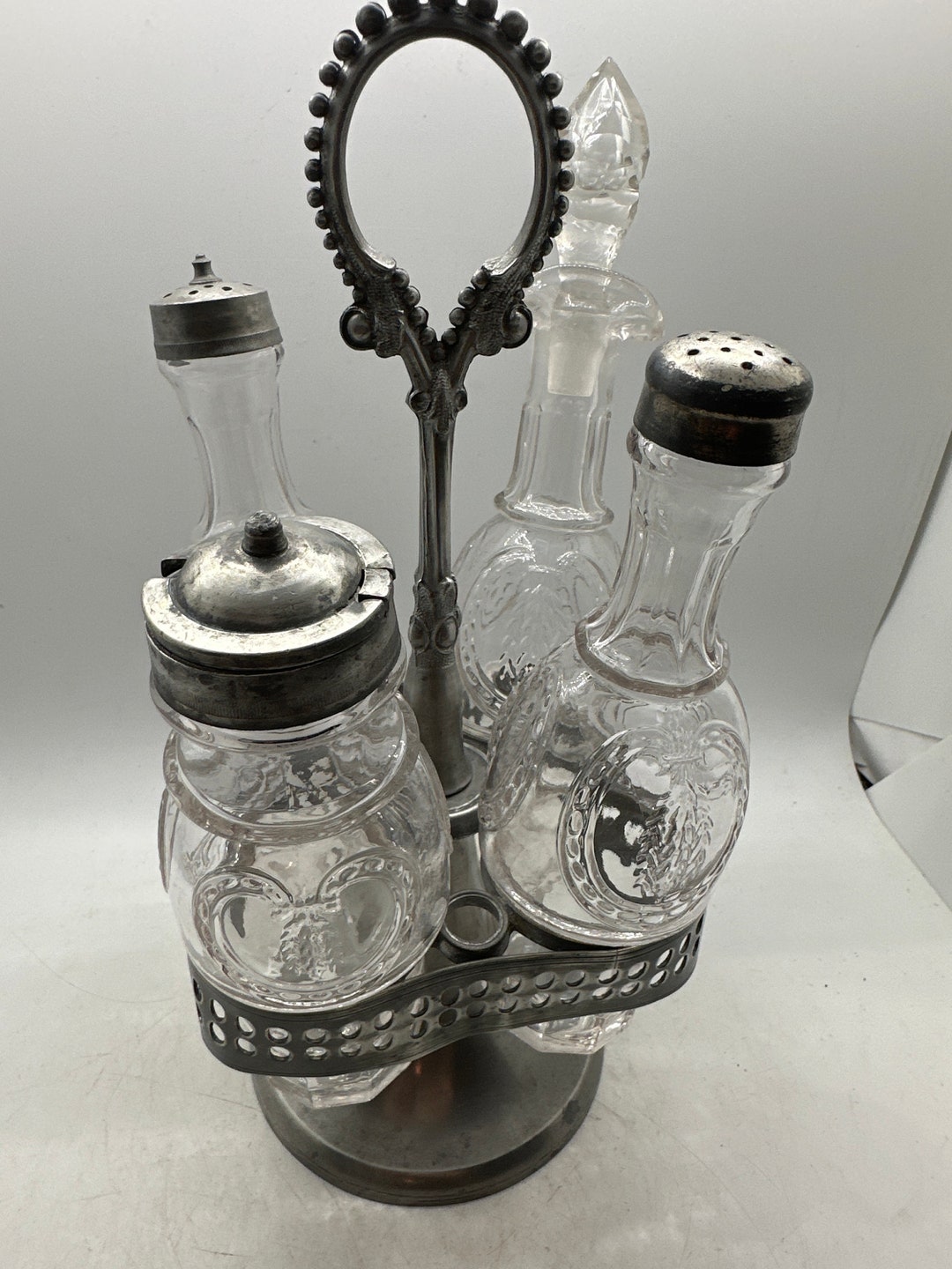 Vintage Cruet Set - Etsy
