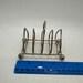 Silverplate Upside Down Hearts Toast Rack - Etsy