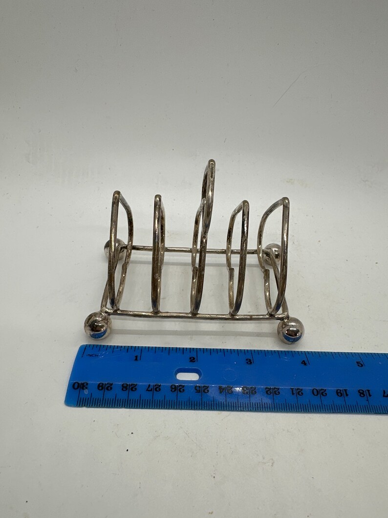 Silverplate Upside Down Hearts Toast Rack - Etsy