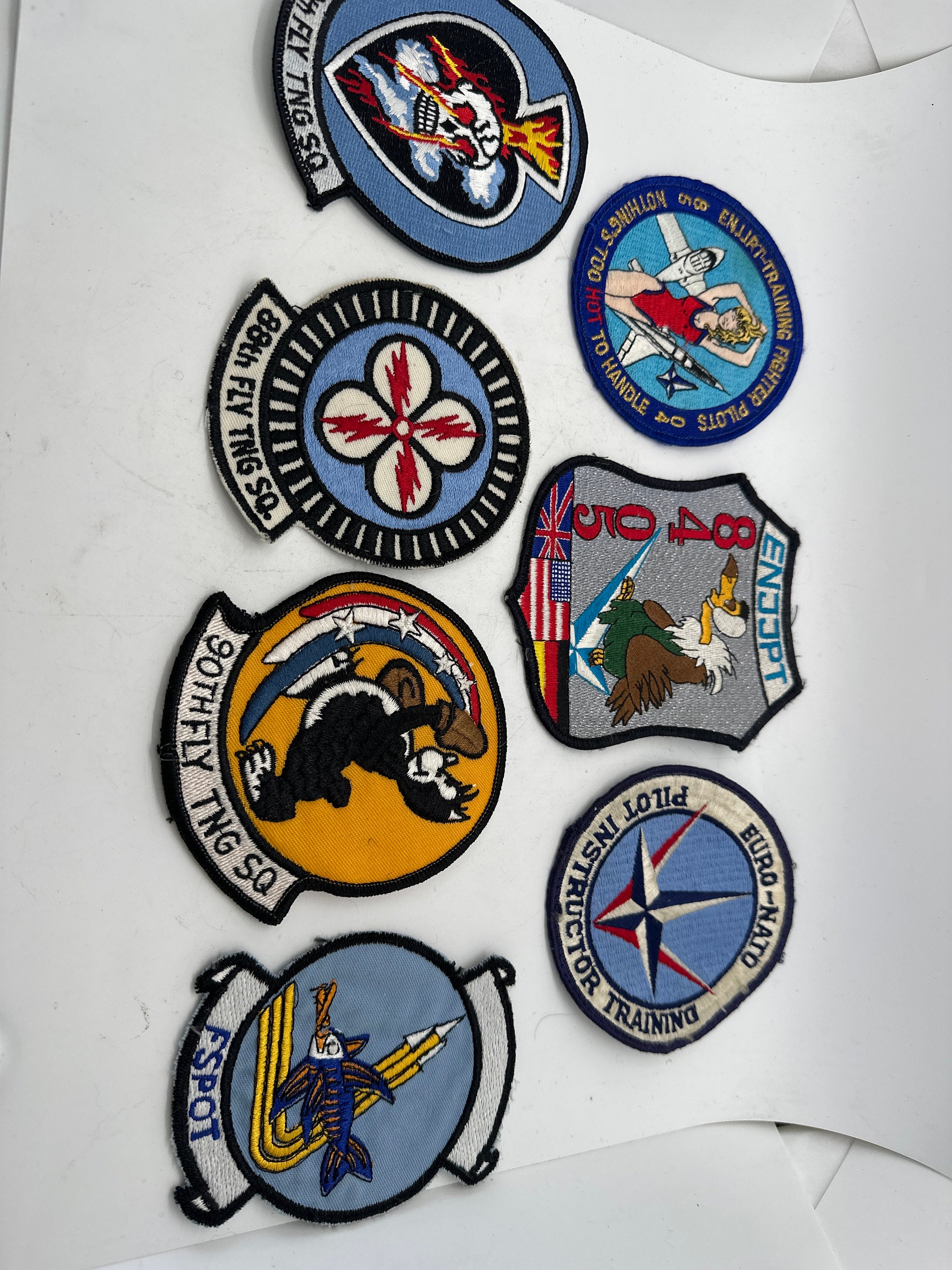 Military Aviation Flight Patches-lot of 13 - Etsy