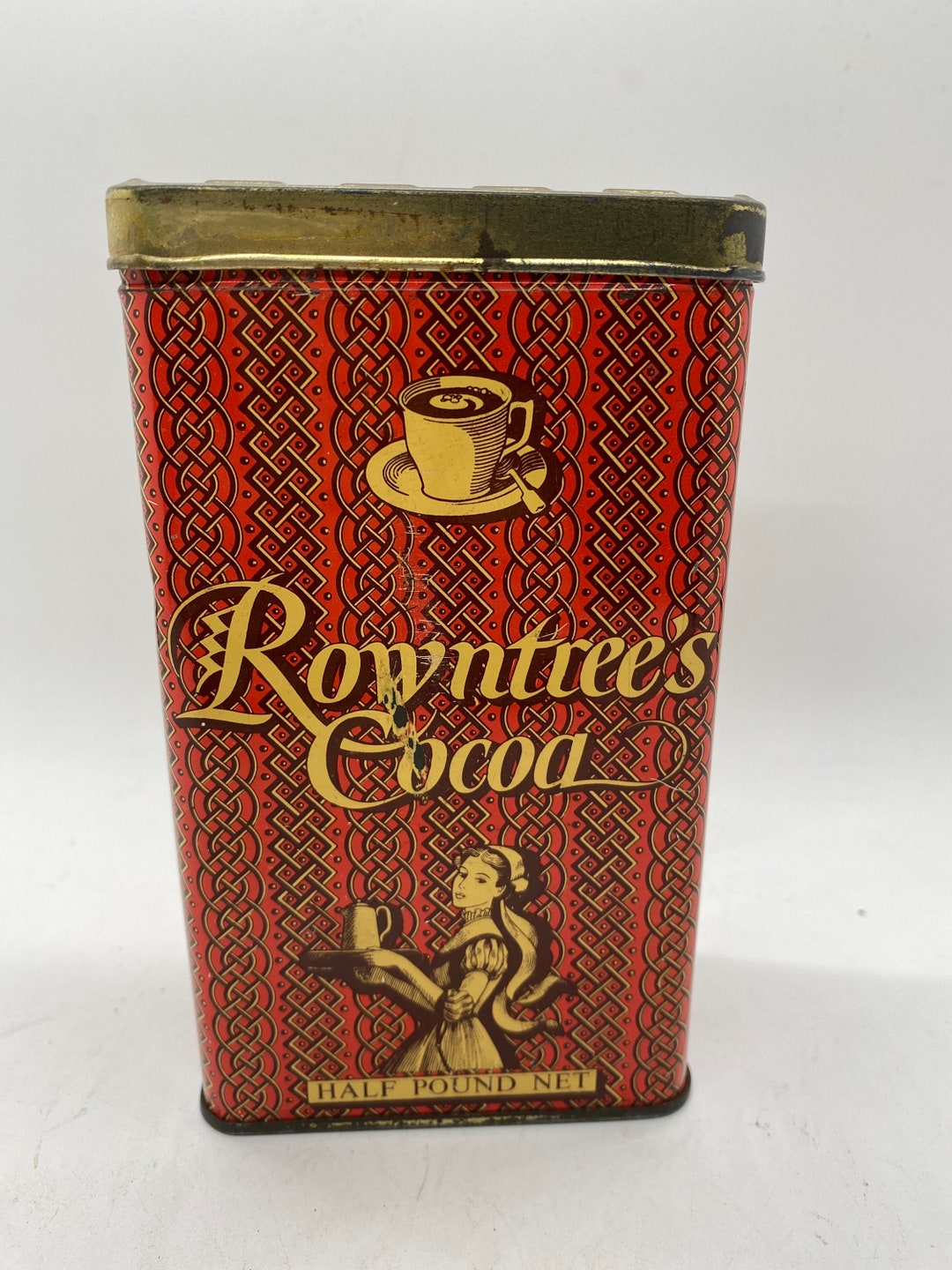 Rowntree’s Cocoa Advertising Tin - Etsy