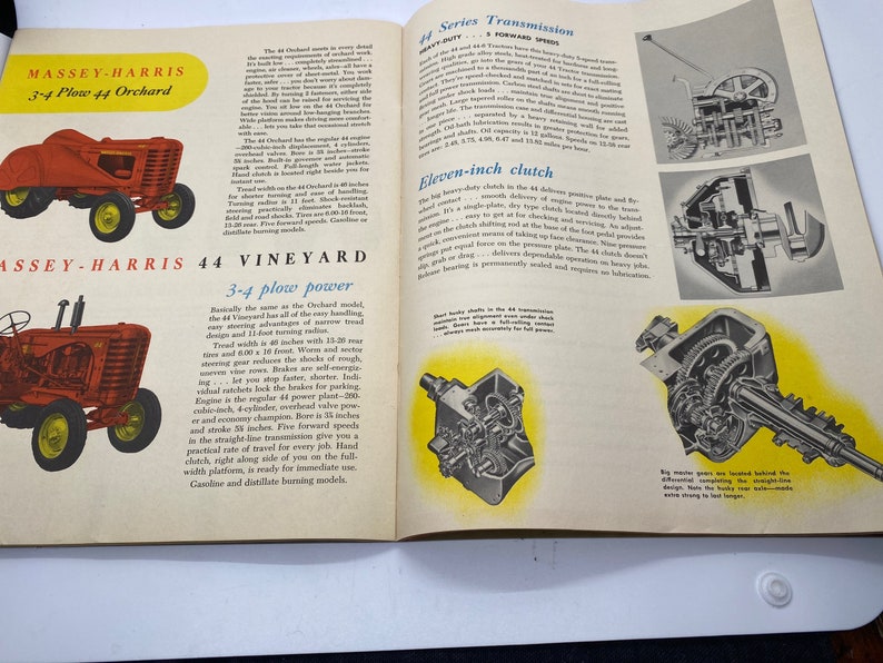 Massey Harris Tractor Farm Booklet - Etsy