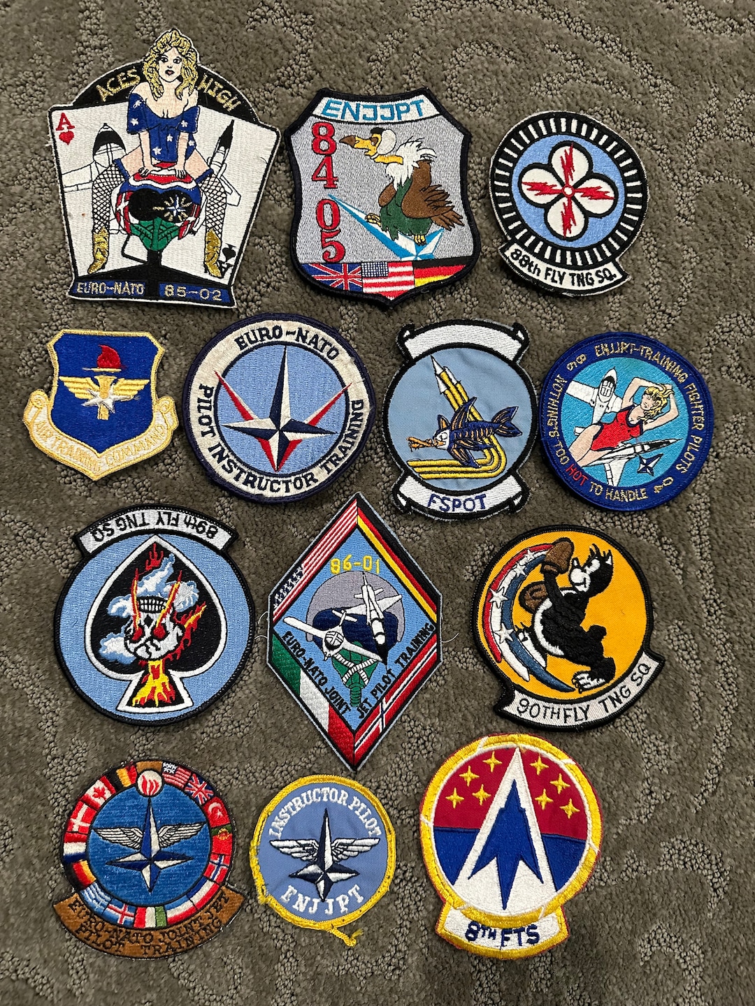 Military Aviation Flight Patches-lot of 13 - Etsy