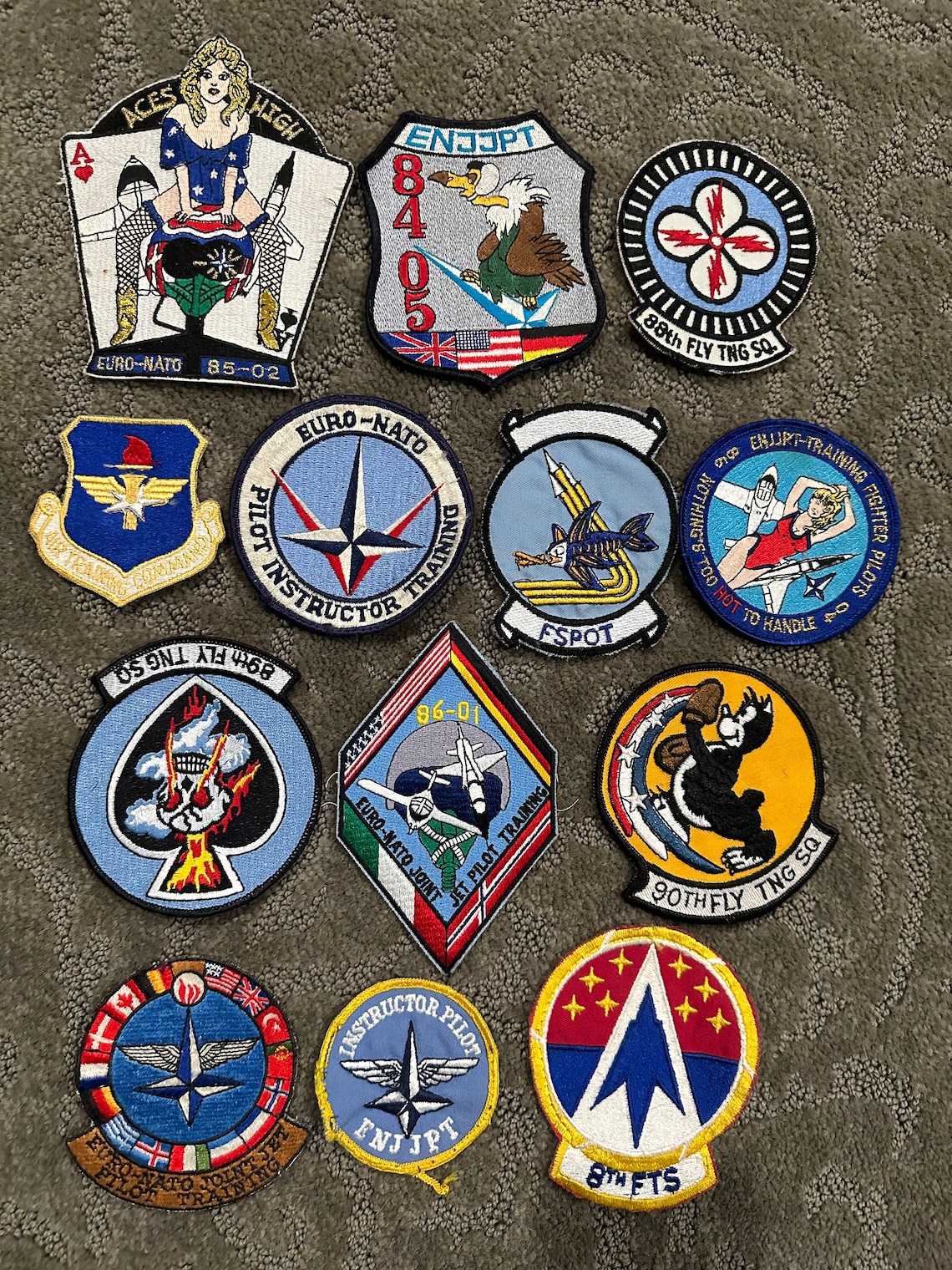 Military Aviation Flight Patches-lot of 13 - Etsy