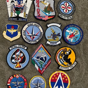 Military Aviation Flight Patches-lot of 13 - Etsy