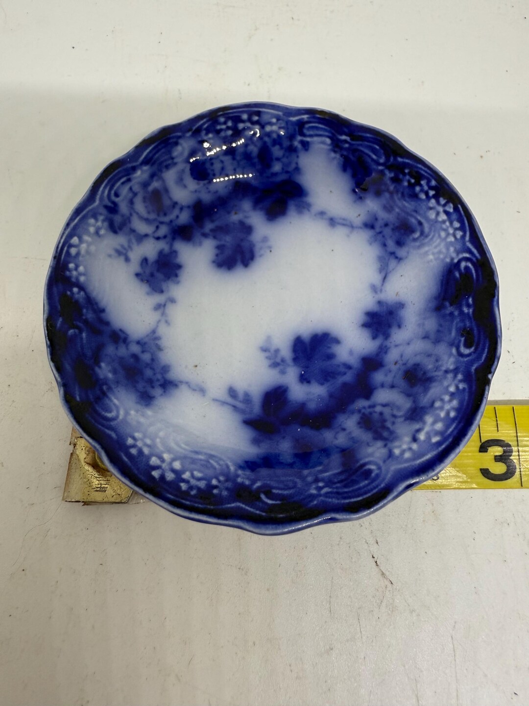 Flow Blue Butter Pat~devon Pattern - Etsy