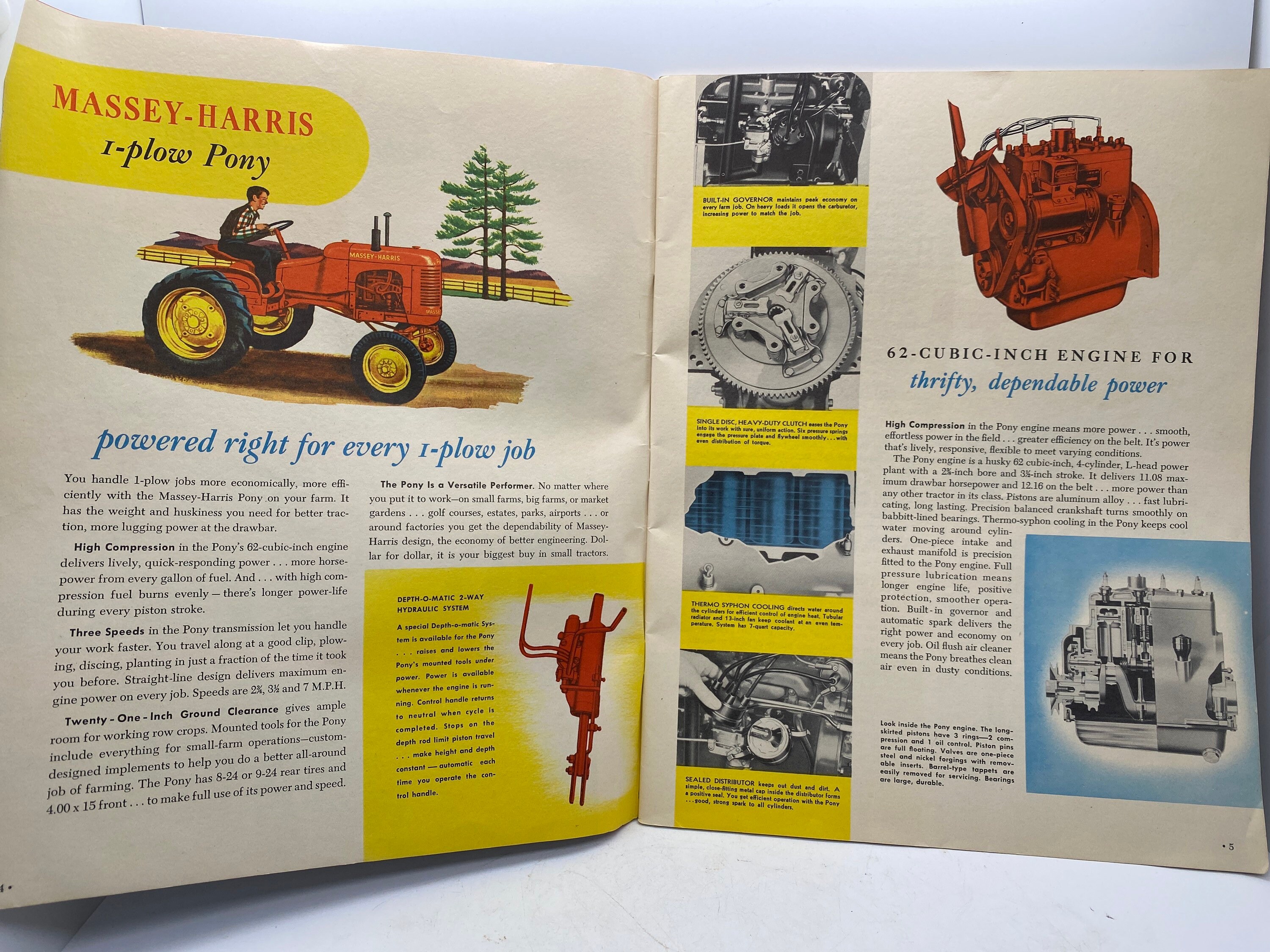 Massey Harris Tractor Farm Booklet - Etsy