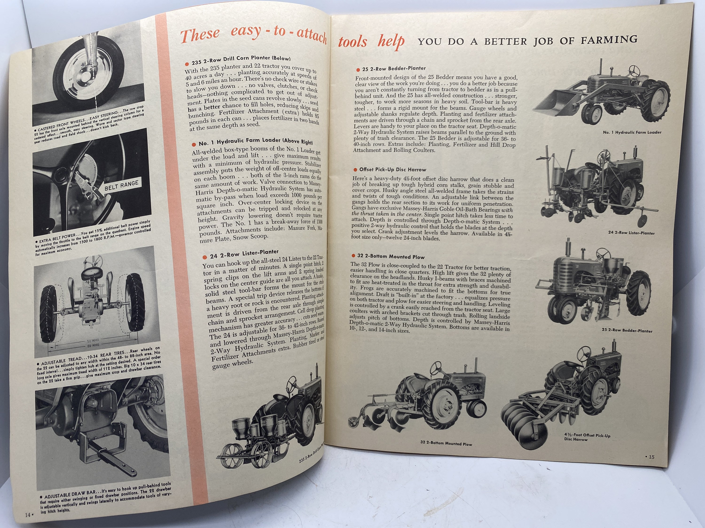 Massey Harris Tractor Farm Booklet - Etsy