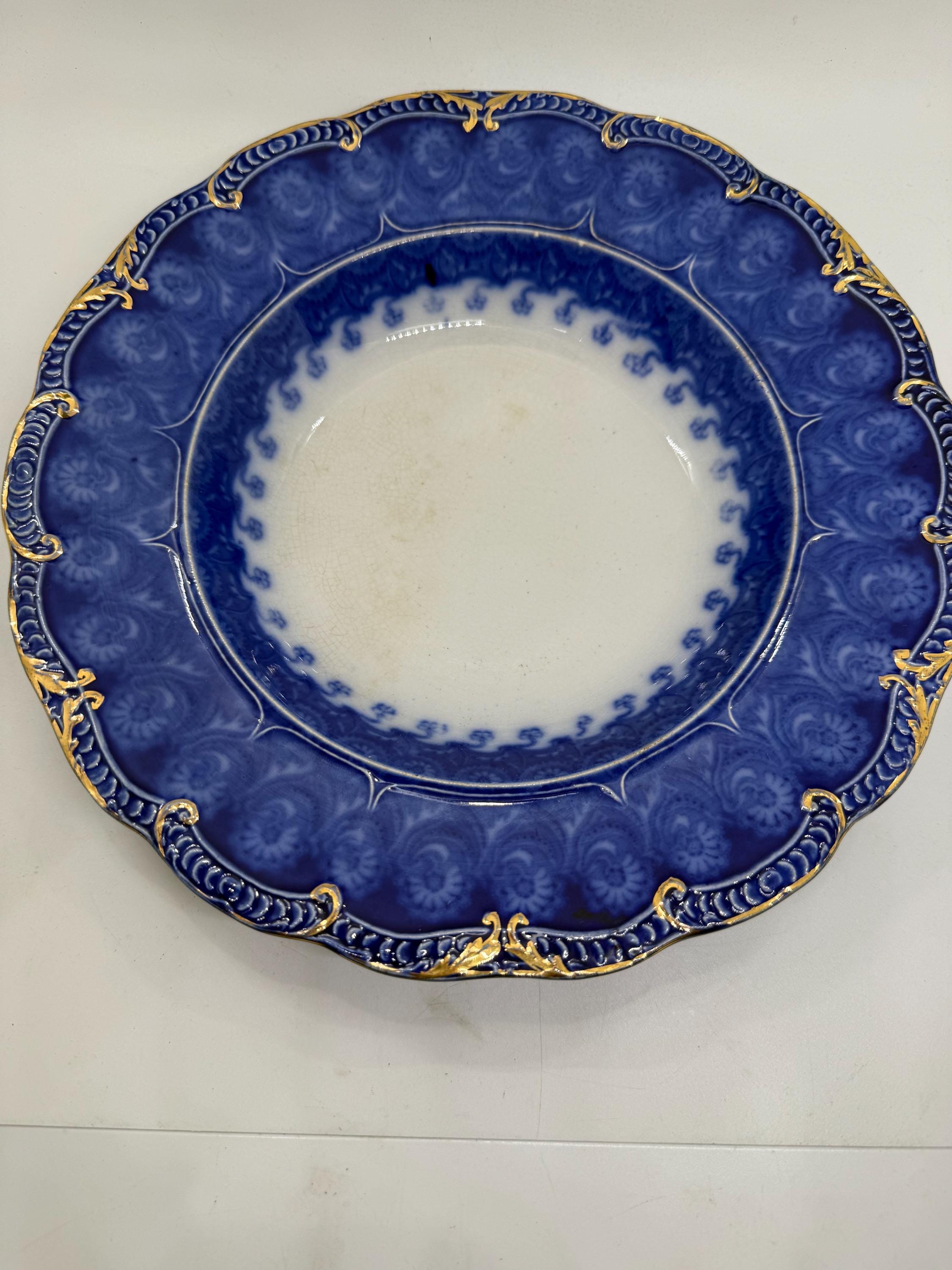 Flow Blue Soup Bowl~cavendish - Etsy