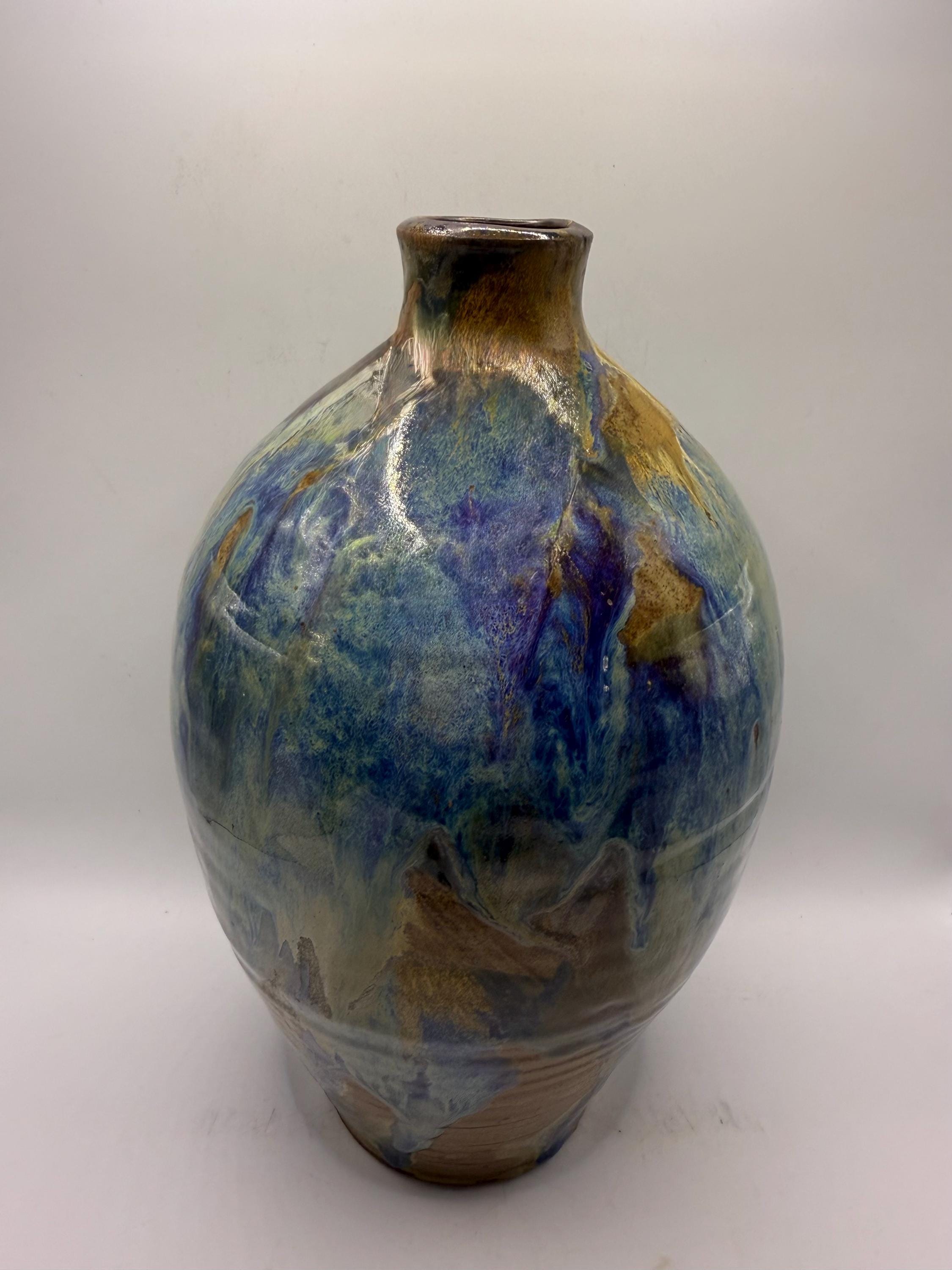 Hog Hill Pottery Jug Vase - Etsy
