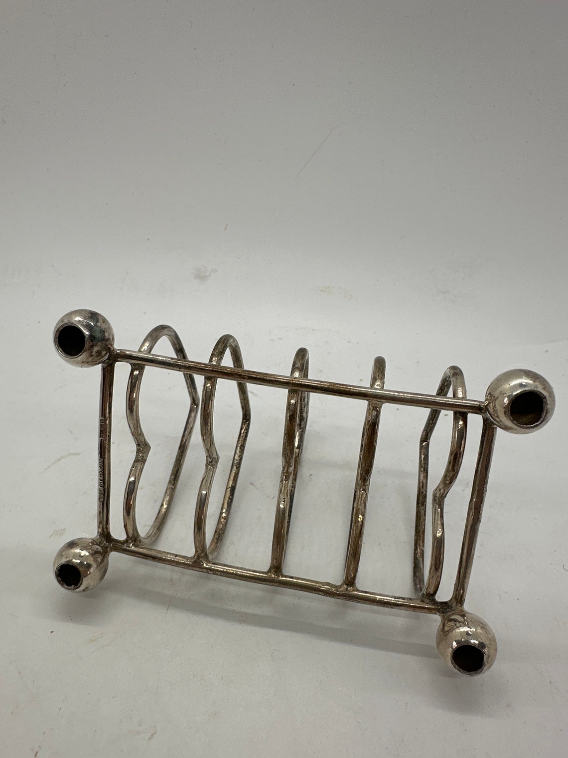 Silverplate Upside Down Hearts Toast Rack - Etsy