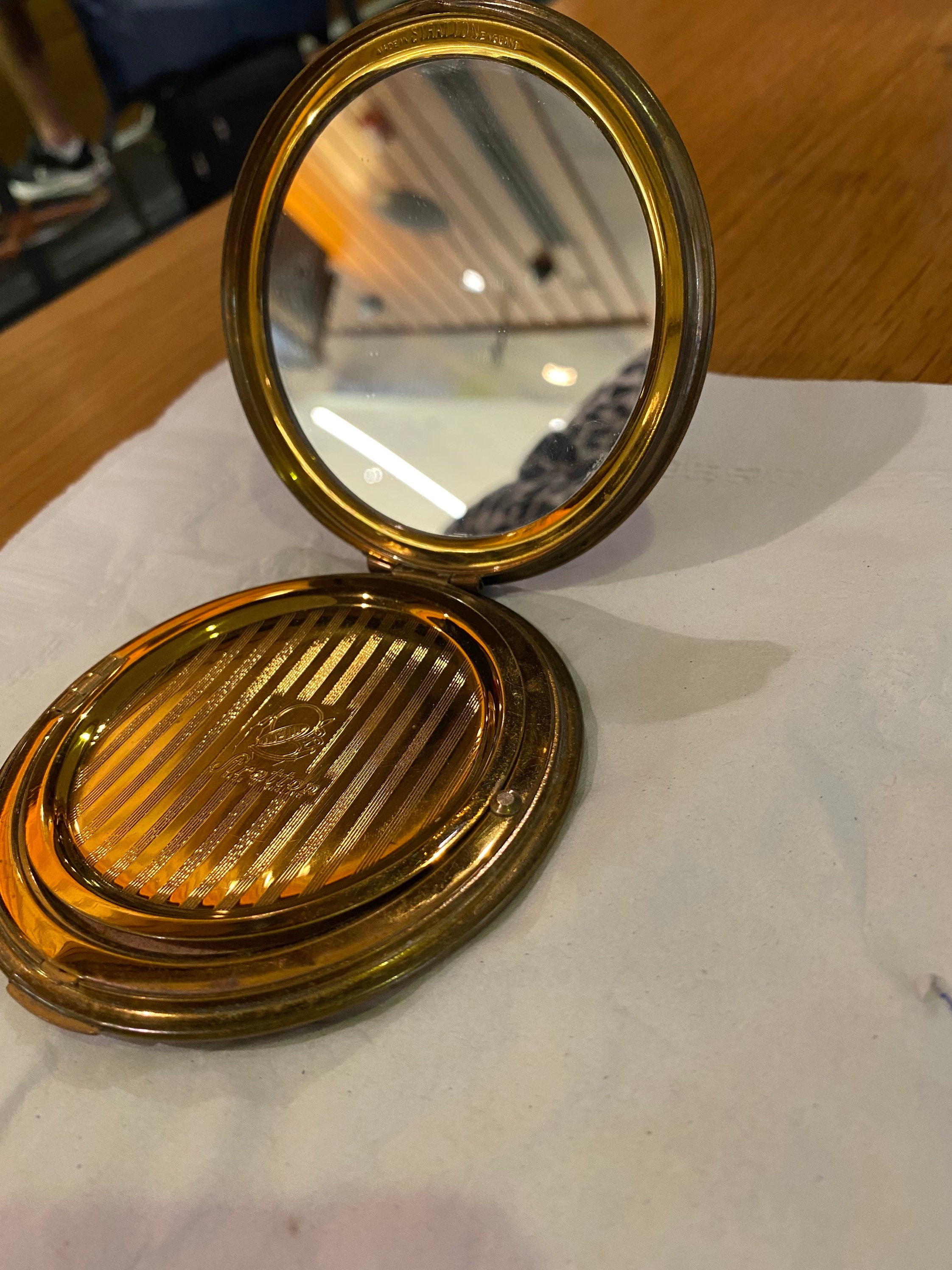 Stratton Ladies Compact With the Milkmaid by Vermeer - Etsy