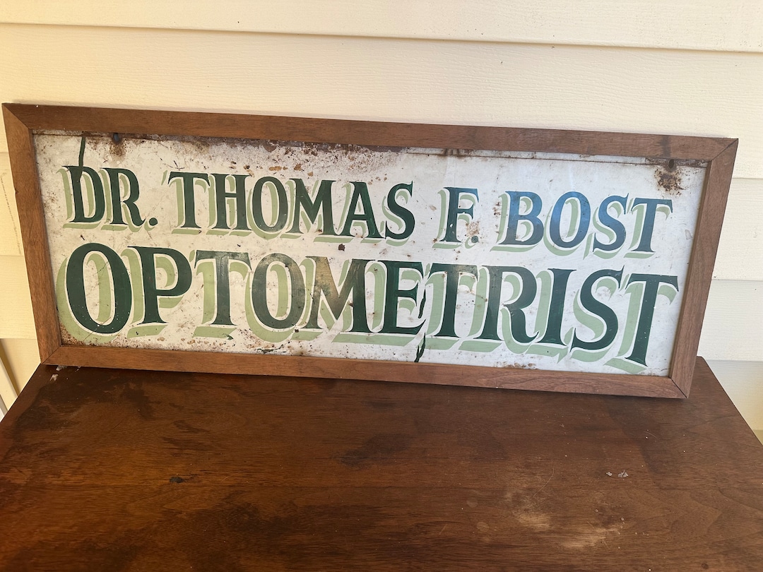 Metal Optometrist Sign - Etsy