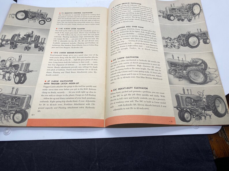 Massey Harris Tractor Farm Booklet - Etsy
