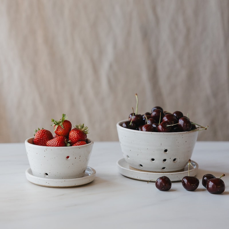Ceramic Colander - Etsy
