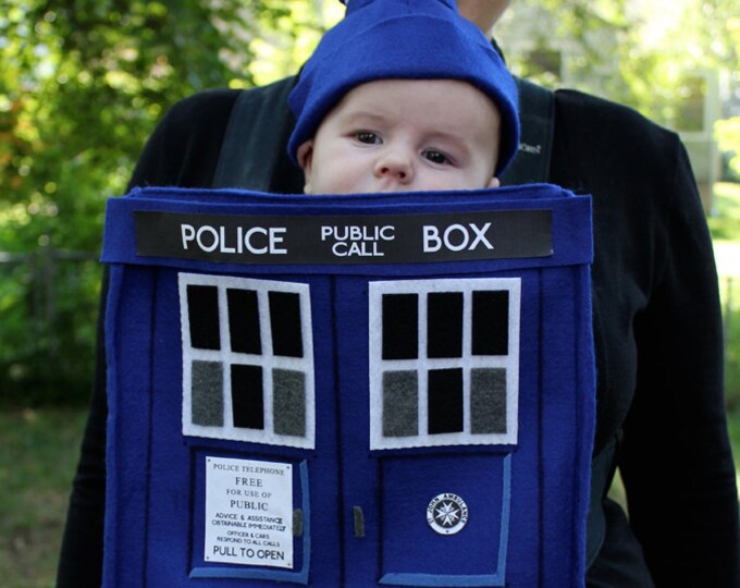 Doctor Who TARDIS Baby Costume PDF Pattern - Etsy