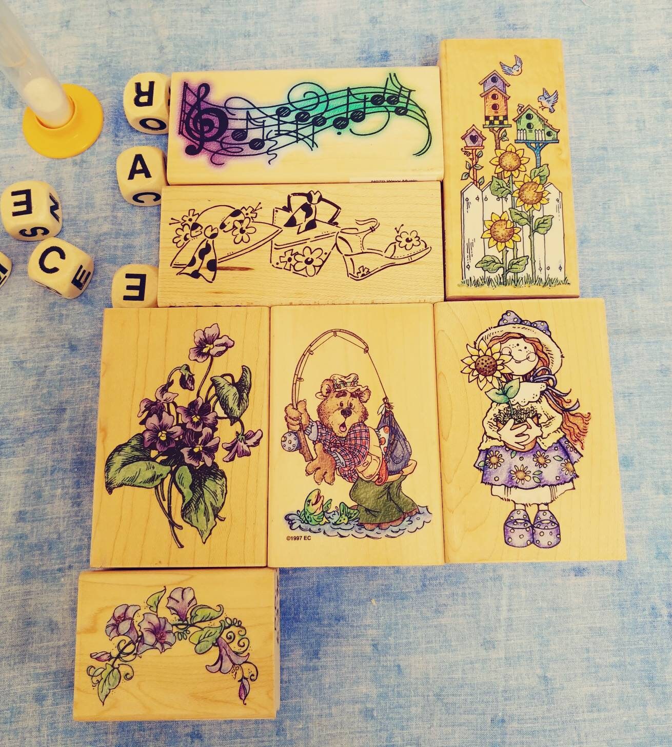 Kip Rubber Stamp - Etsy