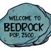 Digital Flintstones Rock Sign - Etsy Canada
