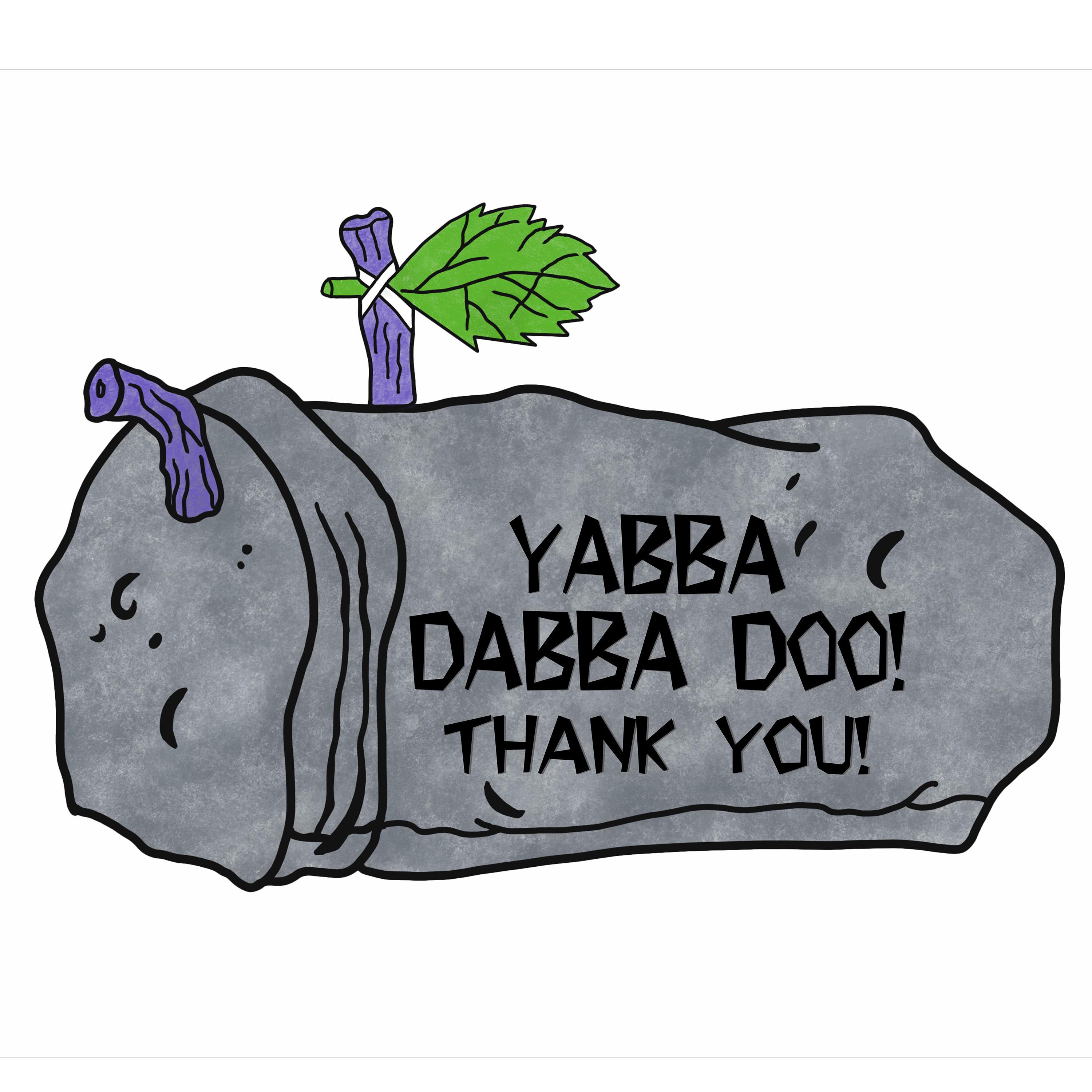 Flintstones Mailbox Sign | Digital Download | Printable Party Sign - Etsy