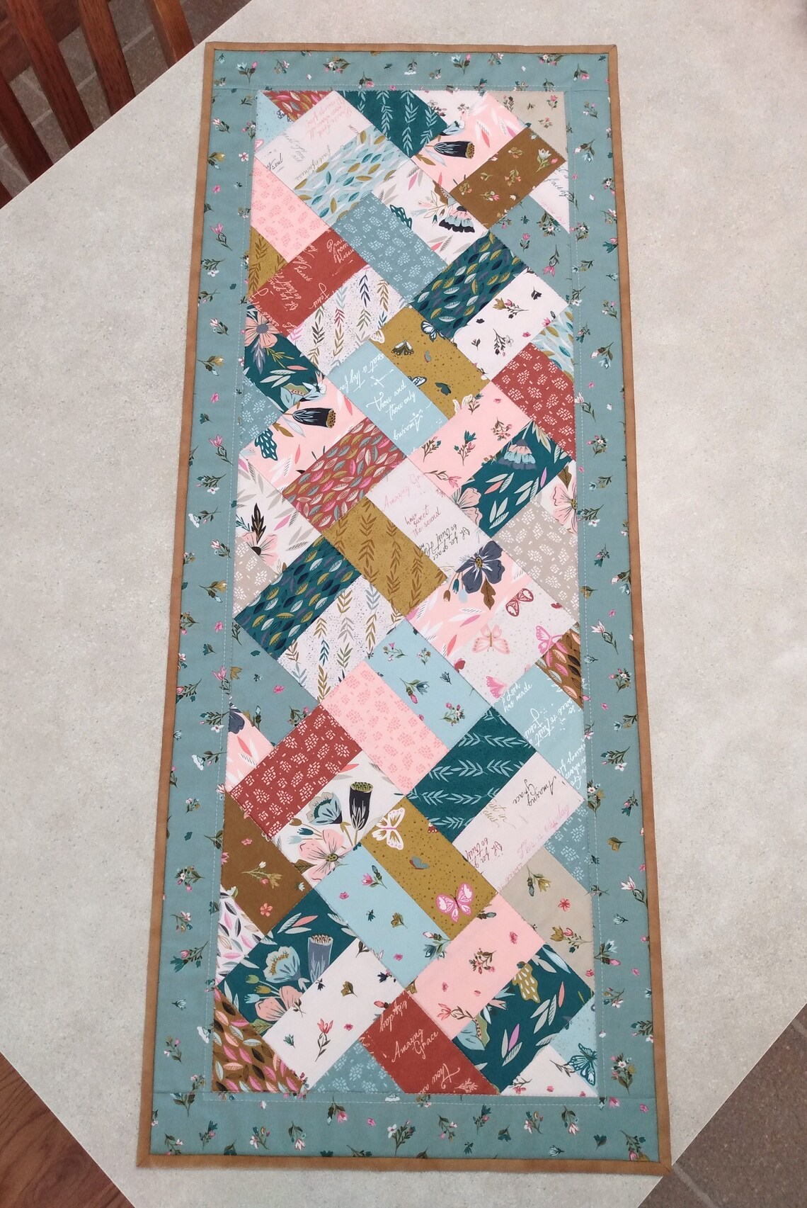 Pdf Table Runner Pattern Using 5 Inch Precuts or Scraps - Tillie Table ...