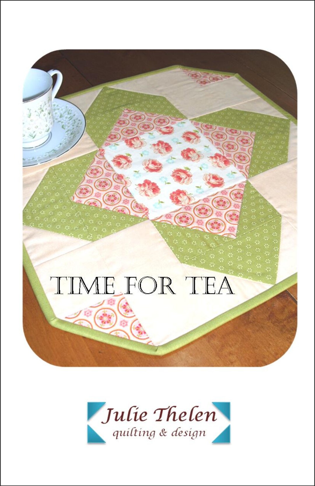 Time for Tea Simple Table Topper Quilting Pattern - Pdf Download - Etsy