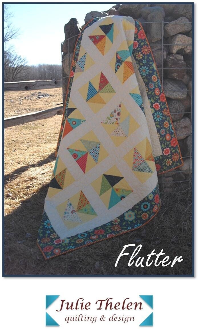Flutter Simple Charm Pack Quilt Pattern Pdf Download - Etsy