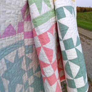 Prairie Stars Quilt Pattern - Downloadable Pdf Pattern in 2 Sizes and ...
