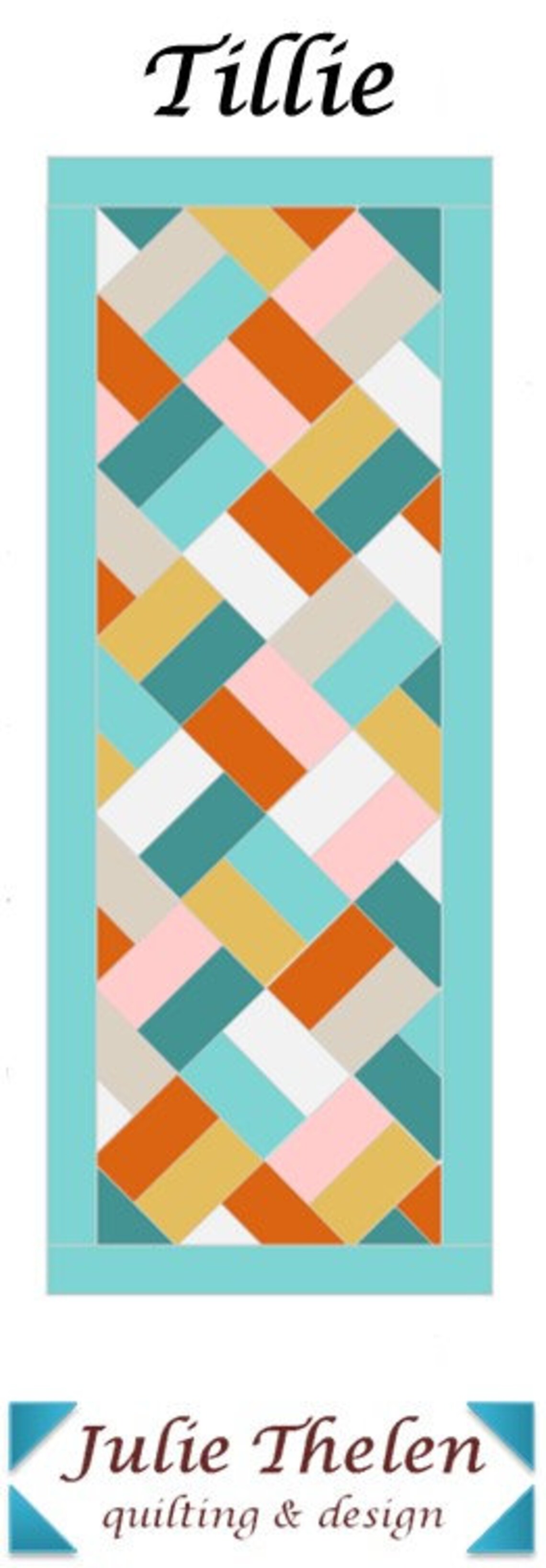 Tillie Table Runner Pattern Pdf Download Easy Charm Pack - Etsy