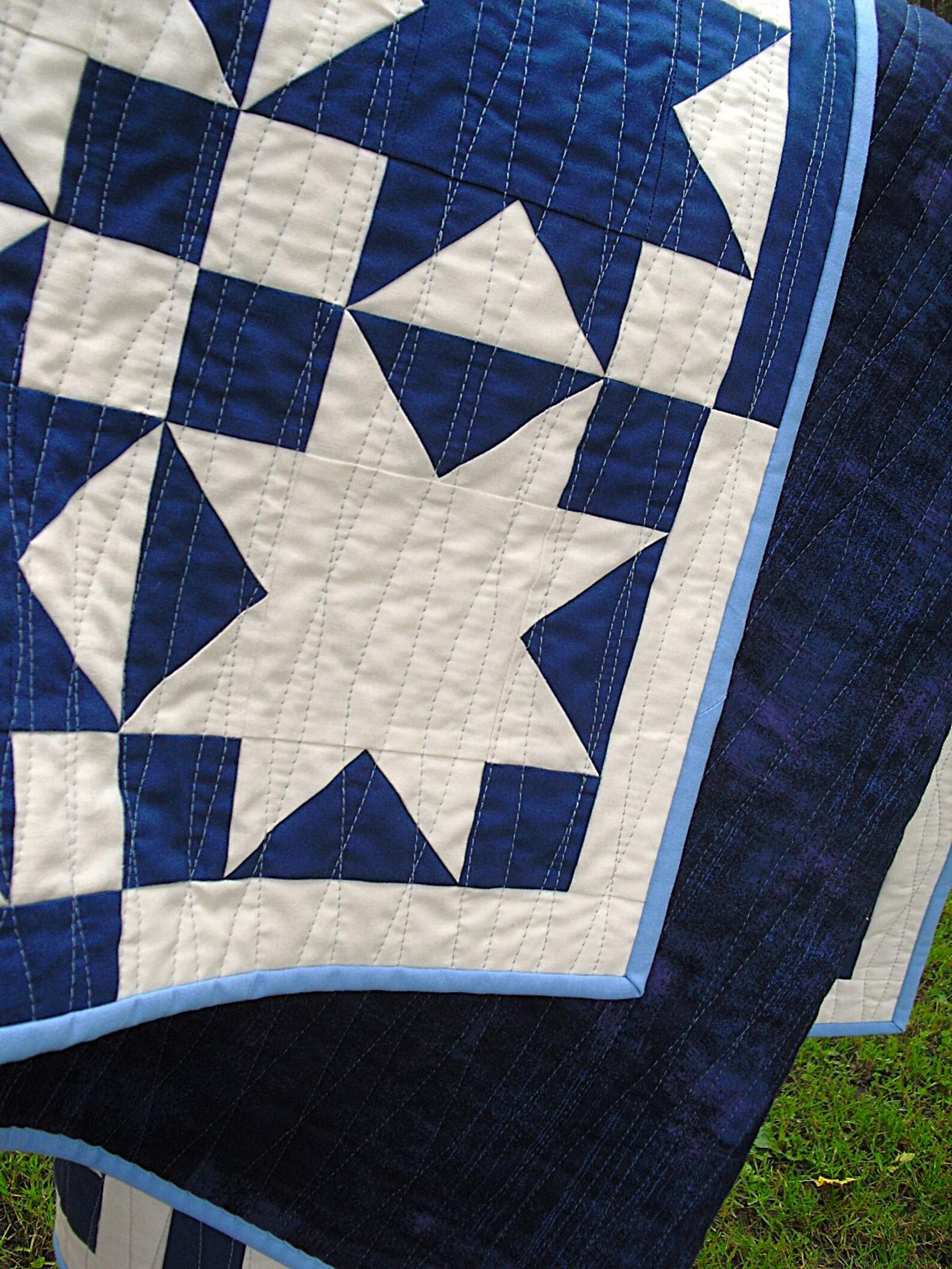 Prairie Stars Quilt Pattern - Downloadable Pdf Pattern in 2 Sizes and Color Options - Star Quilt ...