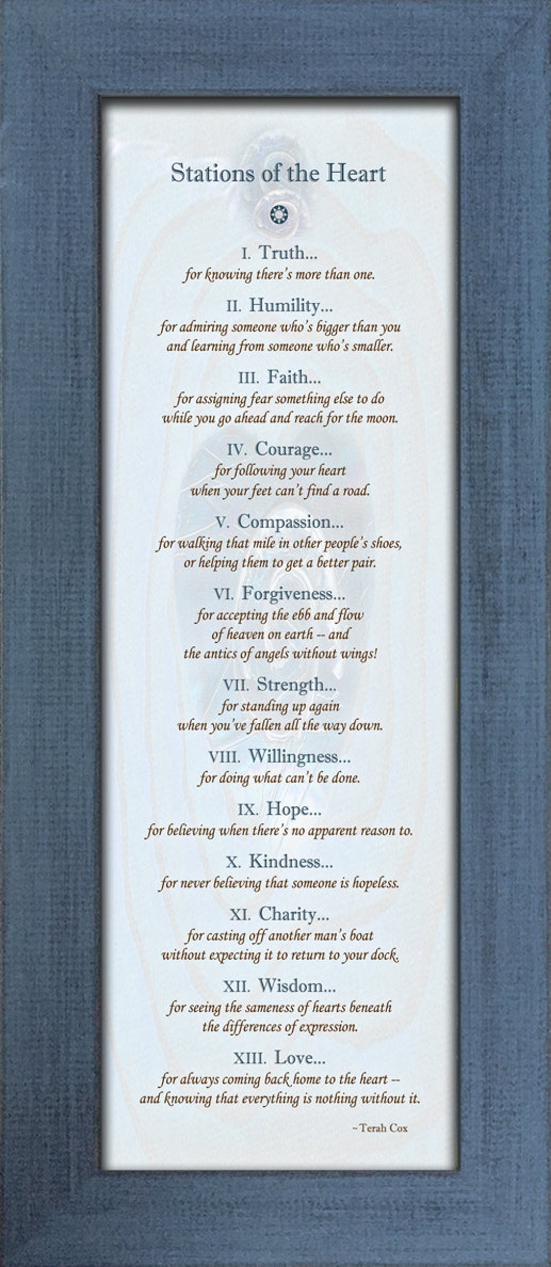 STATIONS of the HEART, by Terah Cox (inspirational, Birthday ...
