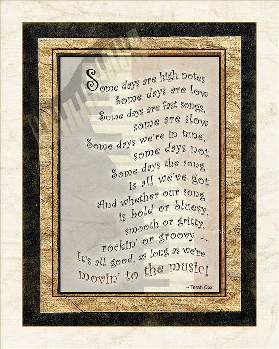 Simile Poems About Music