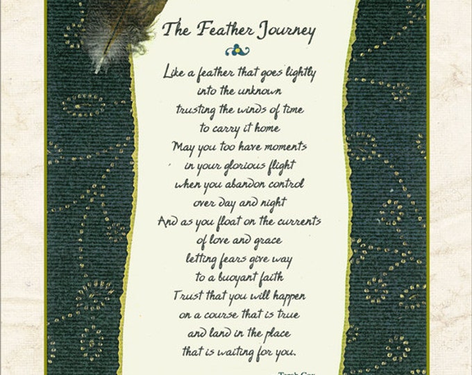 FEATHER JOURNEY, by Terah Cox (poem for Graduation, Dreams, New ...