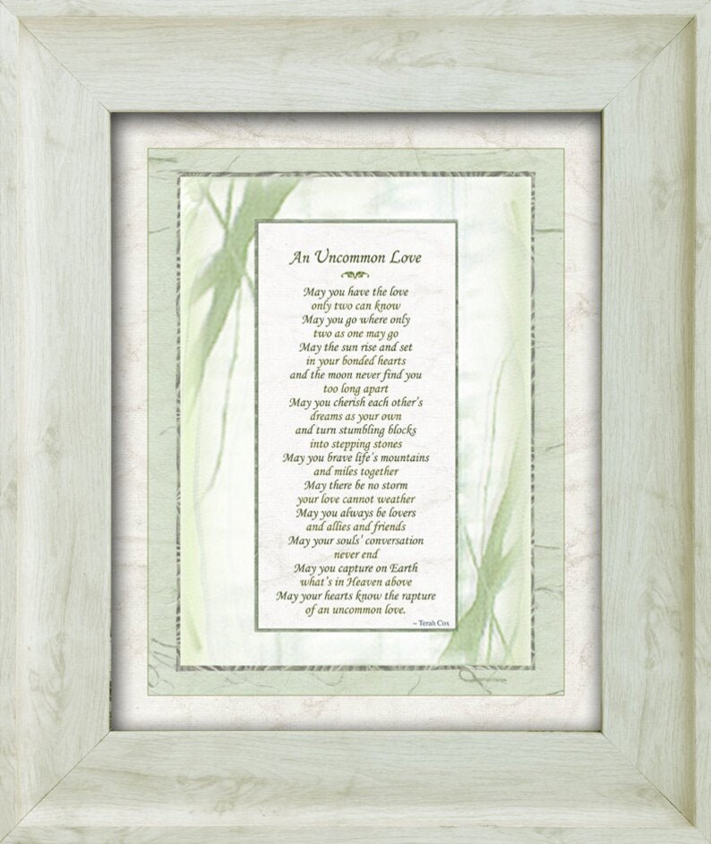 UNCOMMON LOVE, by Terah Cox (8x10 Framed) - Etsy