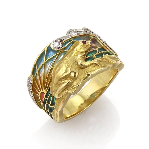 Sunset Ring Set - Etsy