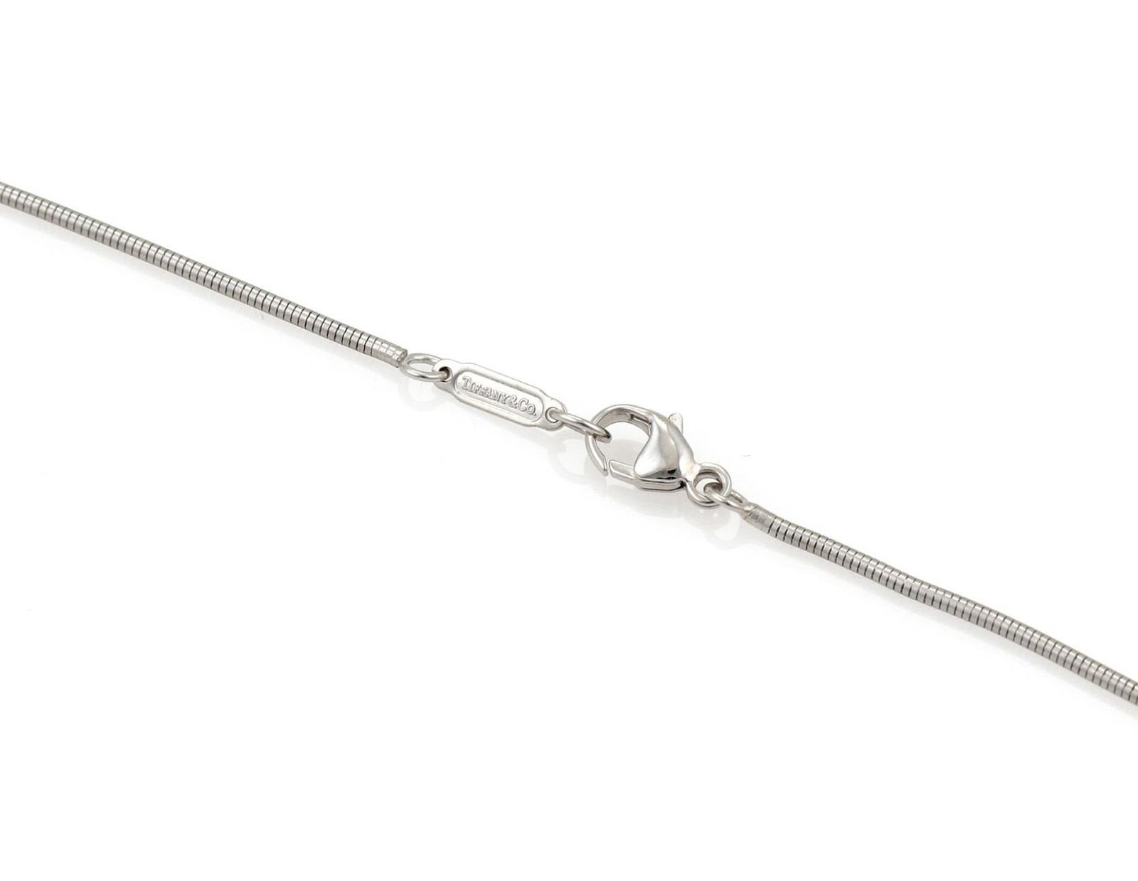 22133 - Tiffany & Co Frank Gehry Equus Diamond 18k White Gold Hoop ...