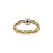 20304 - Roberto Coin Primavera Diamond 18k Yellow & White Gold Band ...