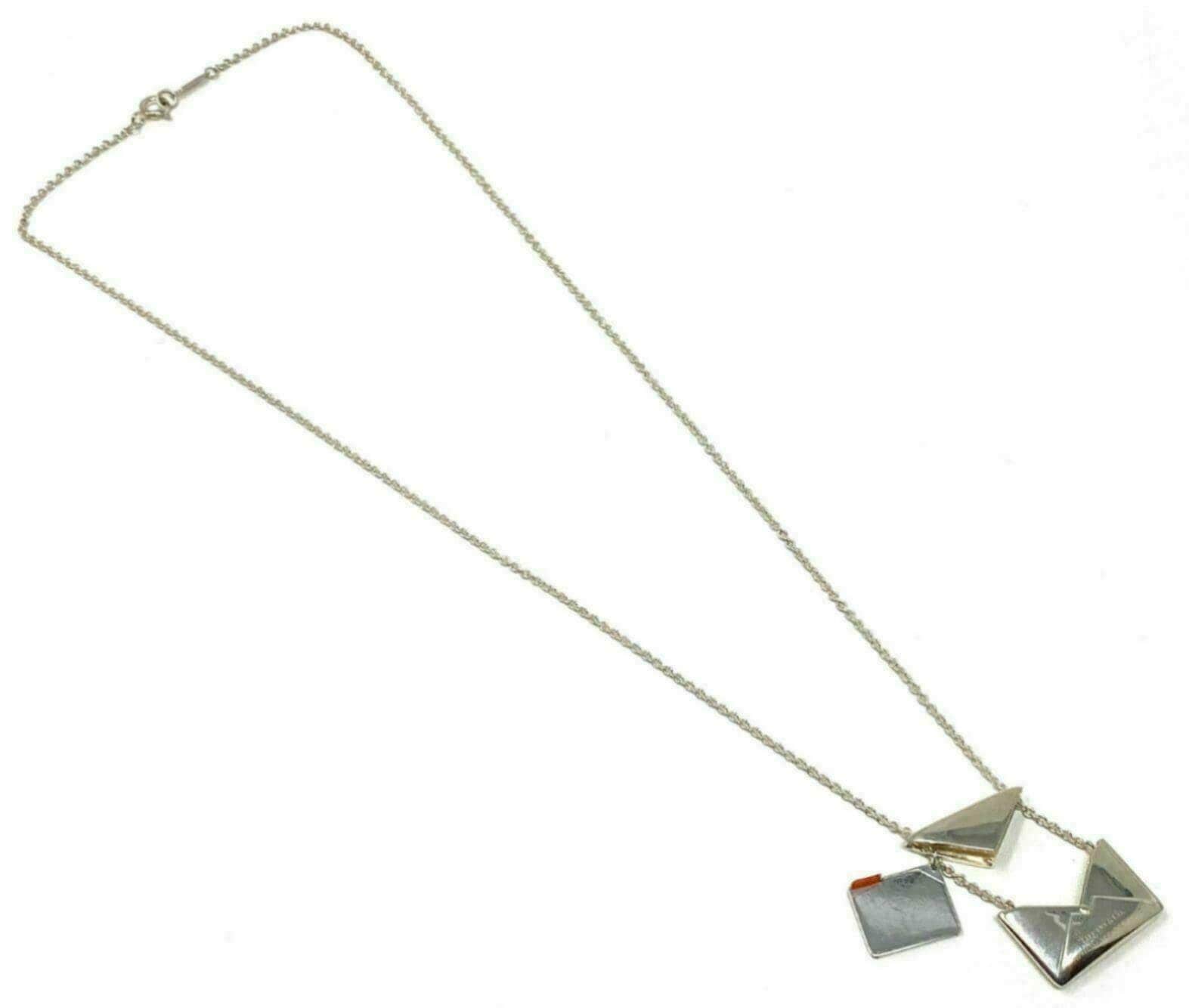 Tiffany envelope necklace store