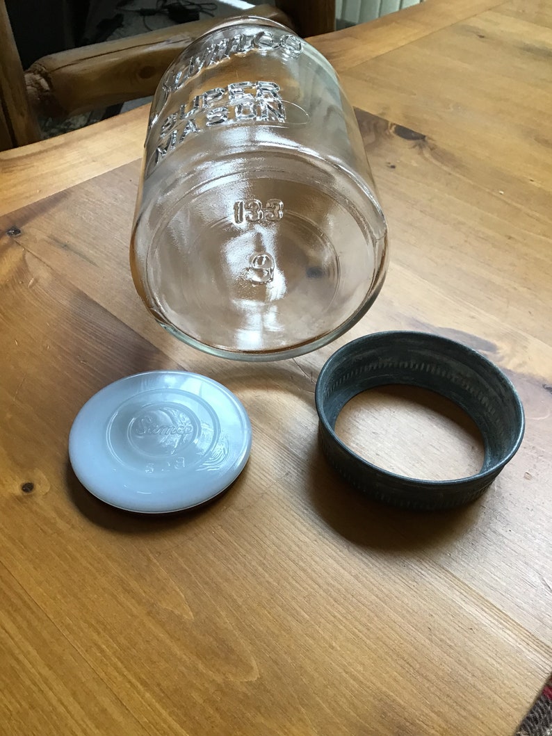 Vintage Samco Super Mason Quart Canning Jar From 1940’s - Etsy