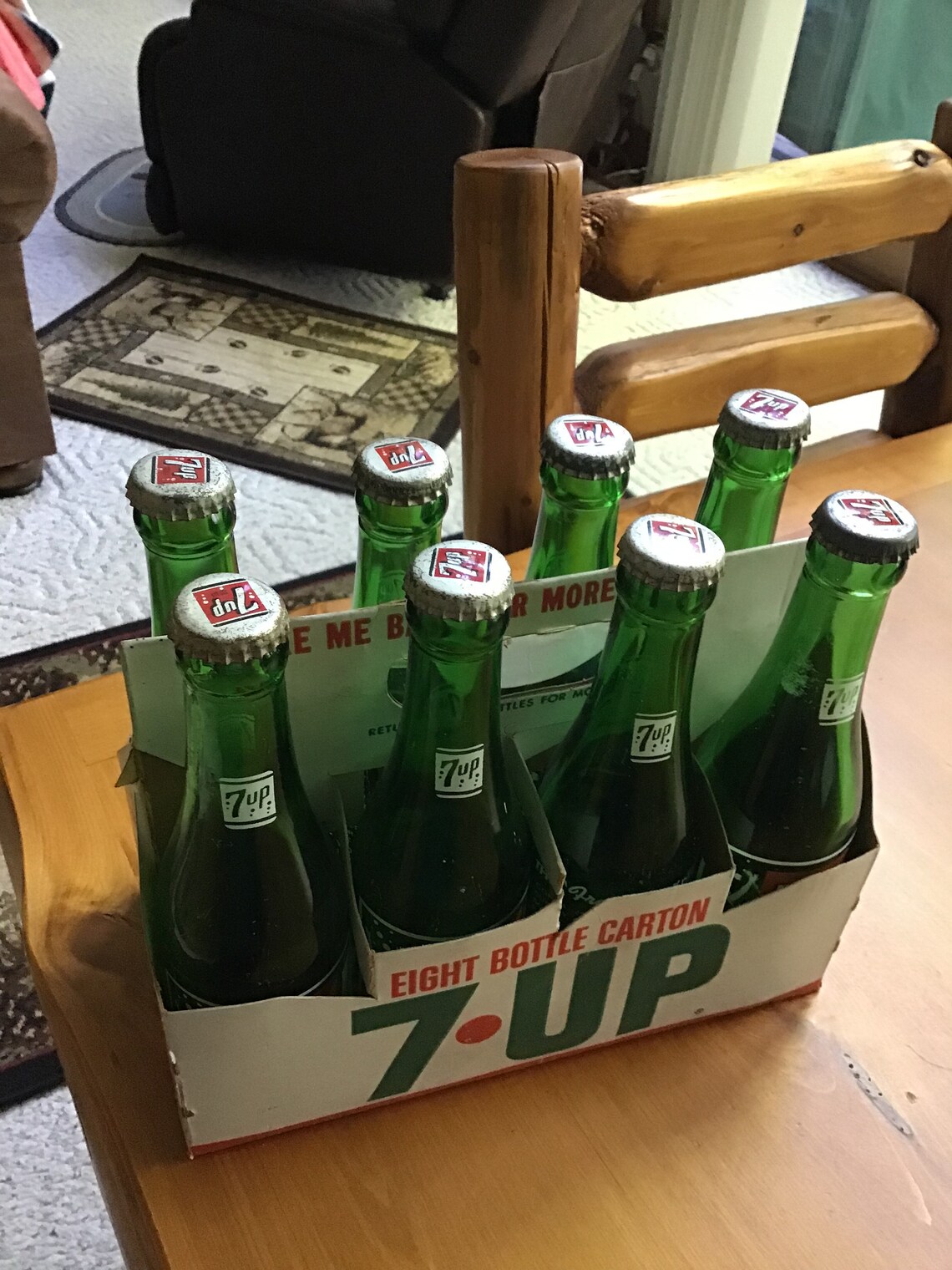 Vintage 8 Pack Bubble Girl 7UP Soda Carton From the 1940s - Etsy