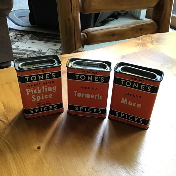 Tones Spice Tin - Etsy